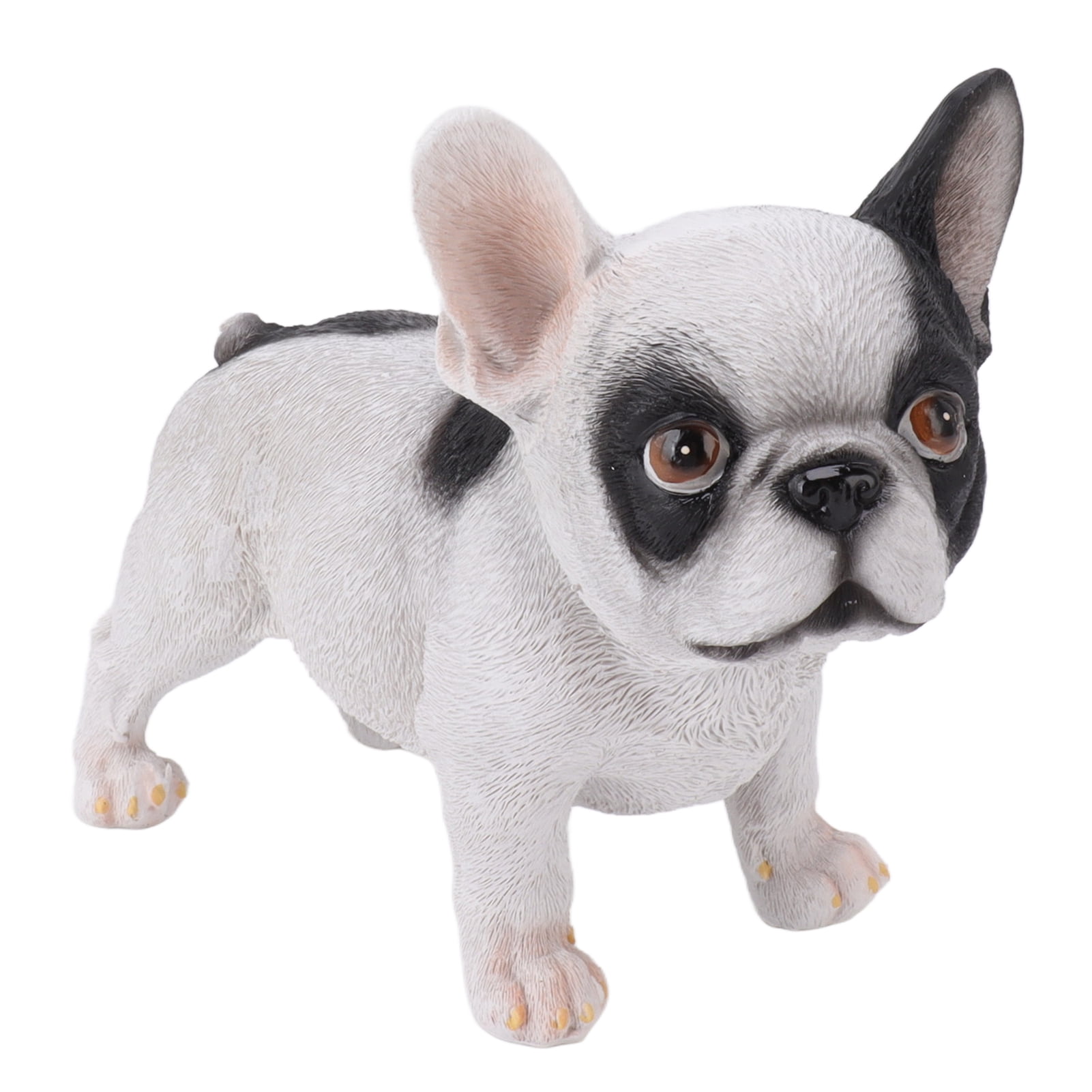 Garden Bulldog Ornaments Resin Colorfast Lovely Outdoor Bulldog Resin ...