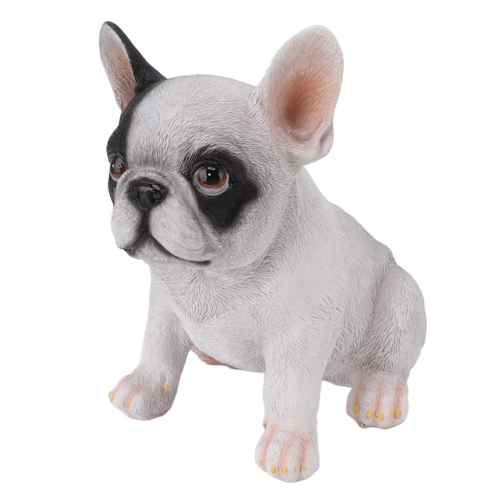 Garden Bulldog Ornaments Resin Colorfast Lovely Outdoor Bulldog Resin ...