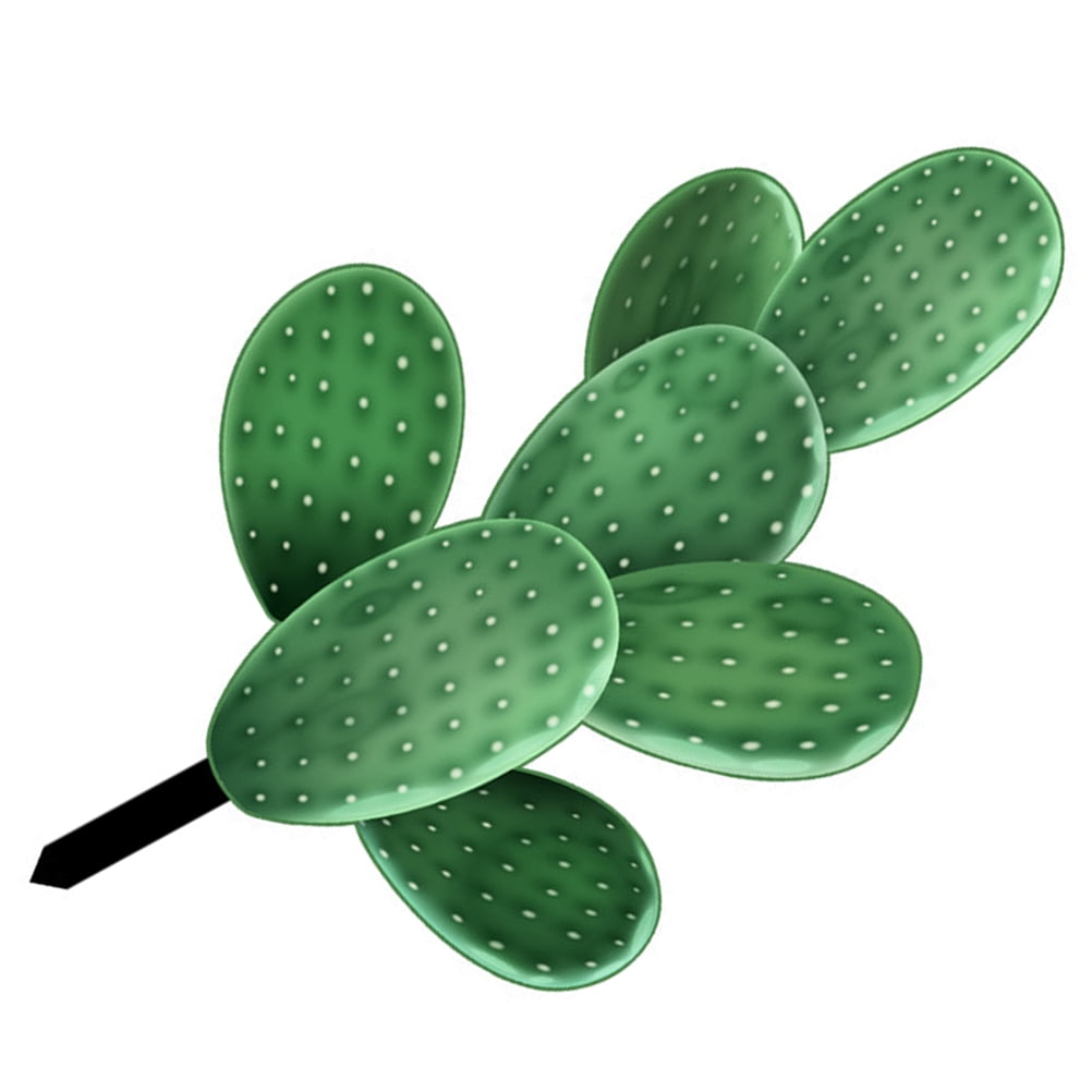 Garden Cactus Stake Outdoor Courtyard Cactus Stake Acrylic Cactus Sign ...