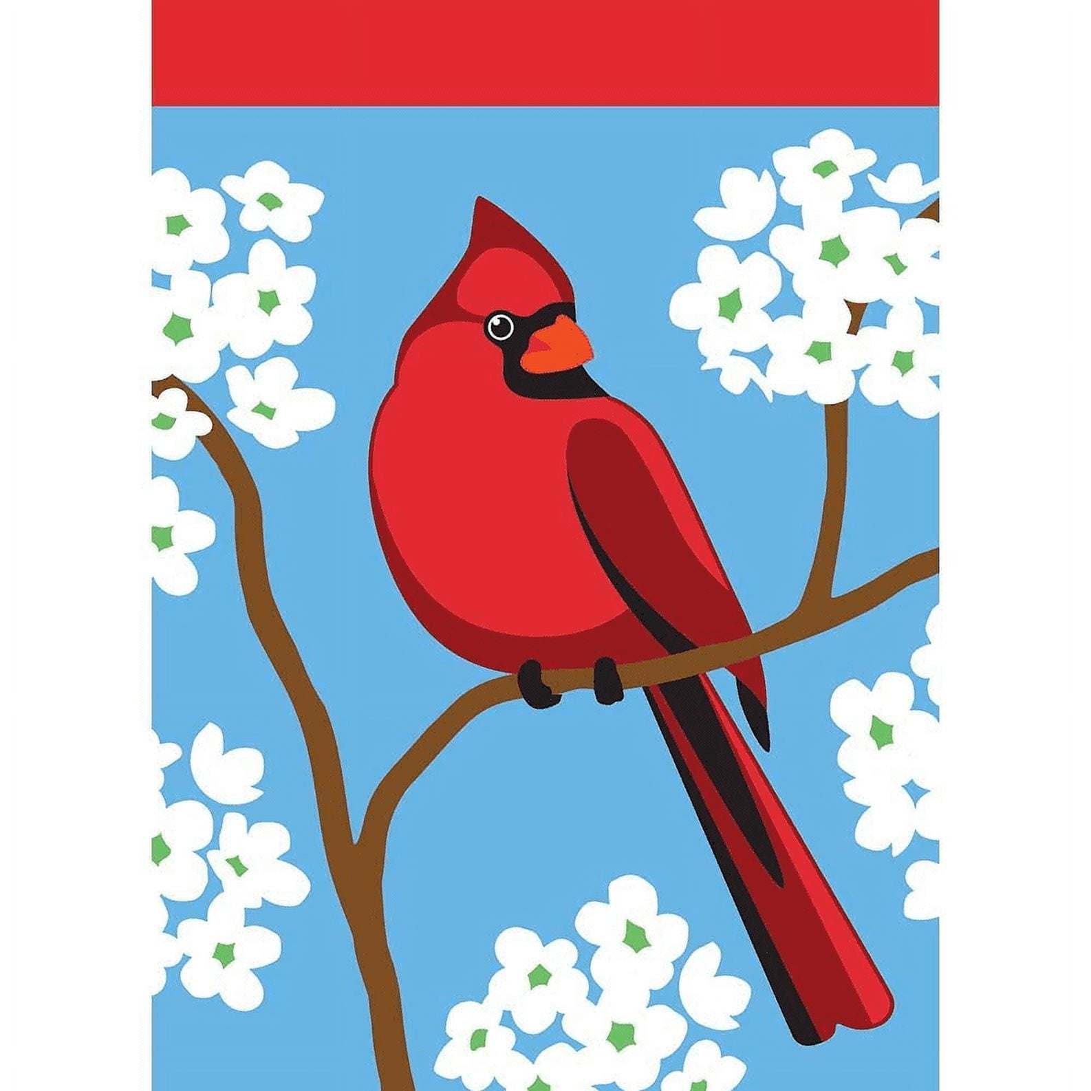 Garden Cardinal Flag - Walmart.com