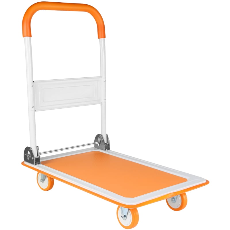 Garden Cart 330 lb Capacity Large Foldable Cart Space-Saving Rotary ...
