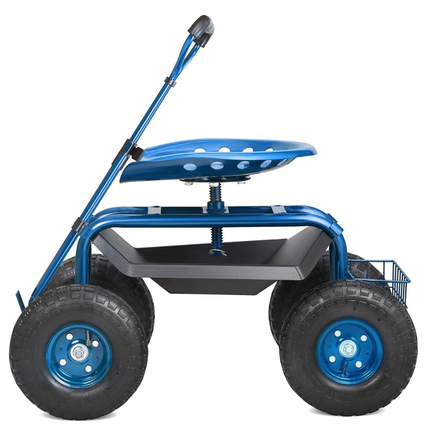 Garden Cart Rolling Workseat, 360 Swivel, Garden Stool with Wheels ...