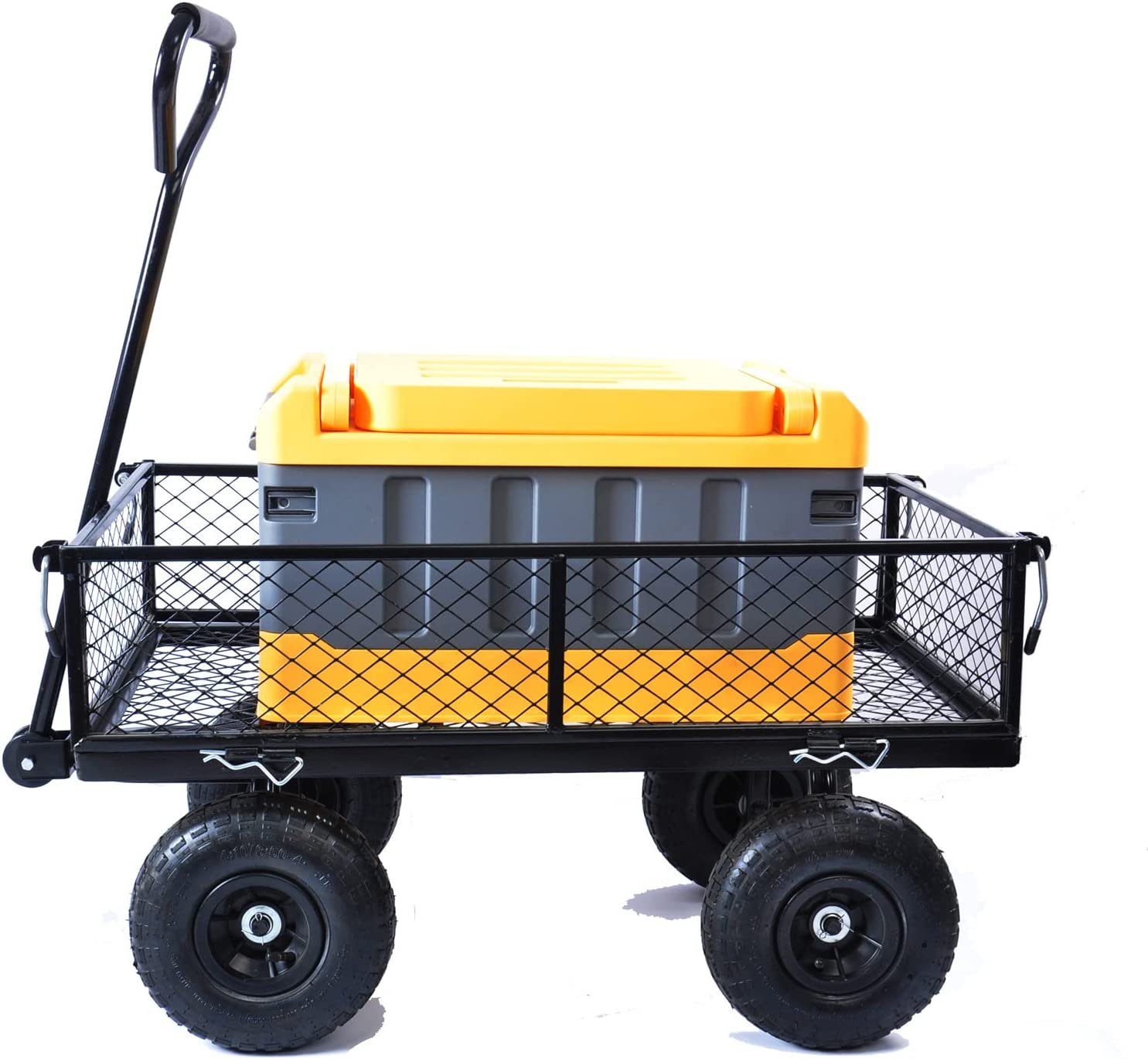 Garden Carts and Wagons,Heavy Duty Utility Wagon Cart with Removable ...