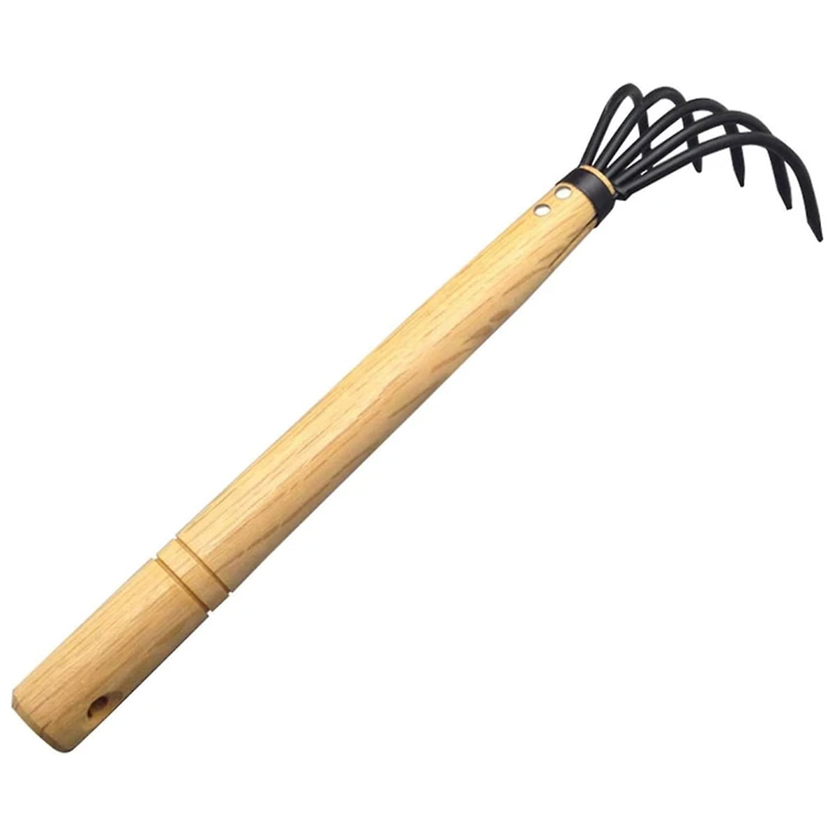Garden Claw Rake,Five-Claw Garden Rake,Carbon Steel Loose Soil Rake ...