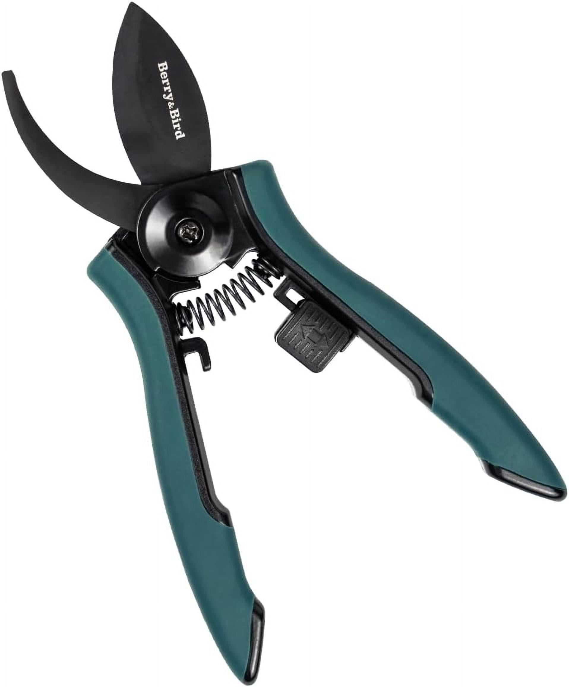 Garden Clippers, Pruning Scissors with Stainless Steel Teflon Coating ...