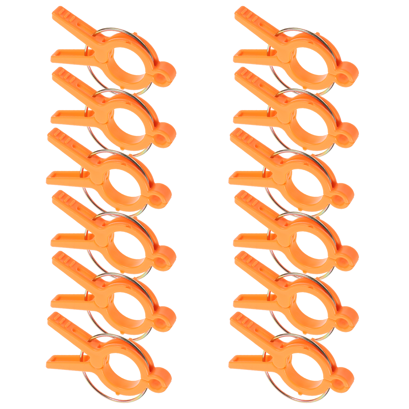 Garden Clips 12 Pcs Plant for Climbing Plants Clear Flower Vine Clamp ...