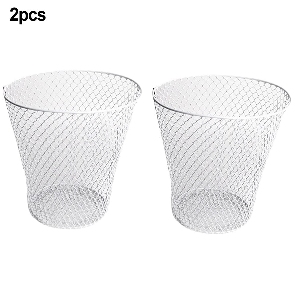 Garden Cloche Plant Protectors 9 Inch, Set of 2 - Metal Wire Mesh ...