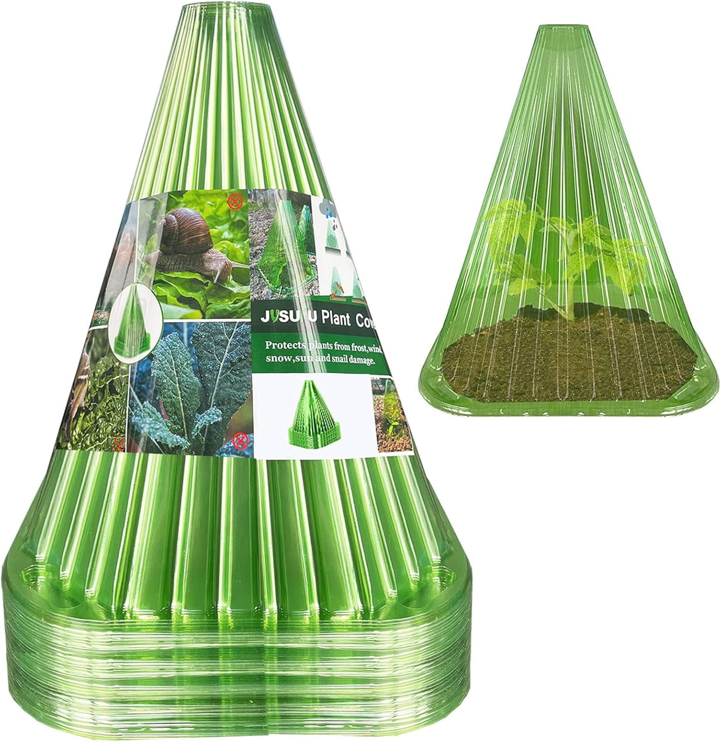 Garden Cloches for Plants, 20 Pack Plant Covers Reusable Plant Bell ...