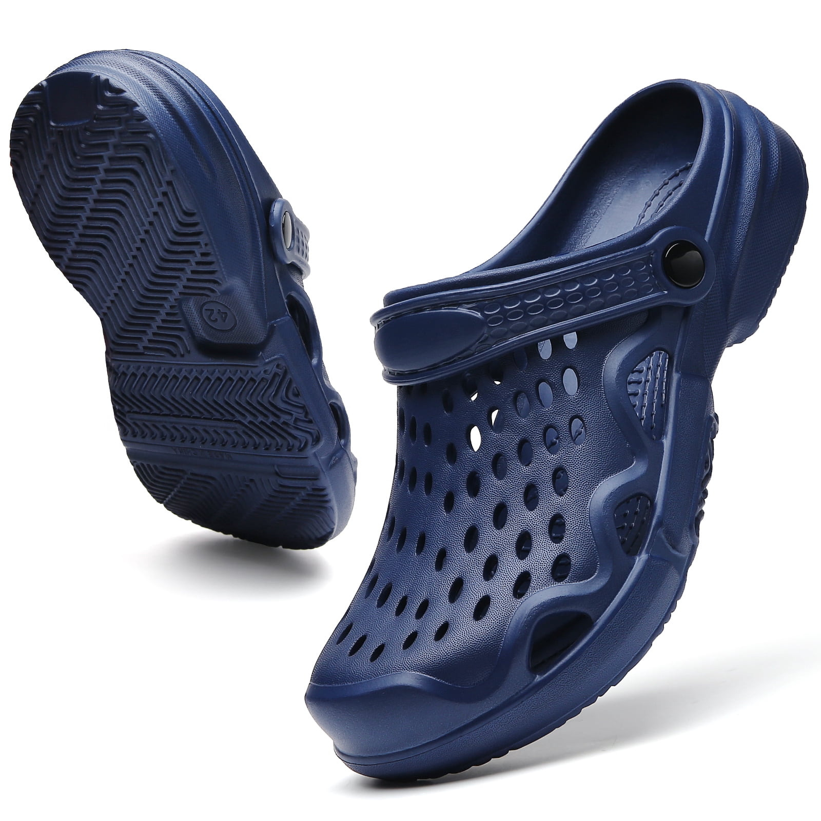 YUKTOPA Men’s Garden Clogs, Lightweight EVA Slip On Clog Sandals, Water ...