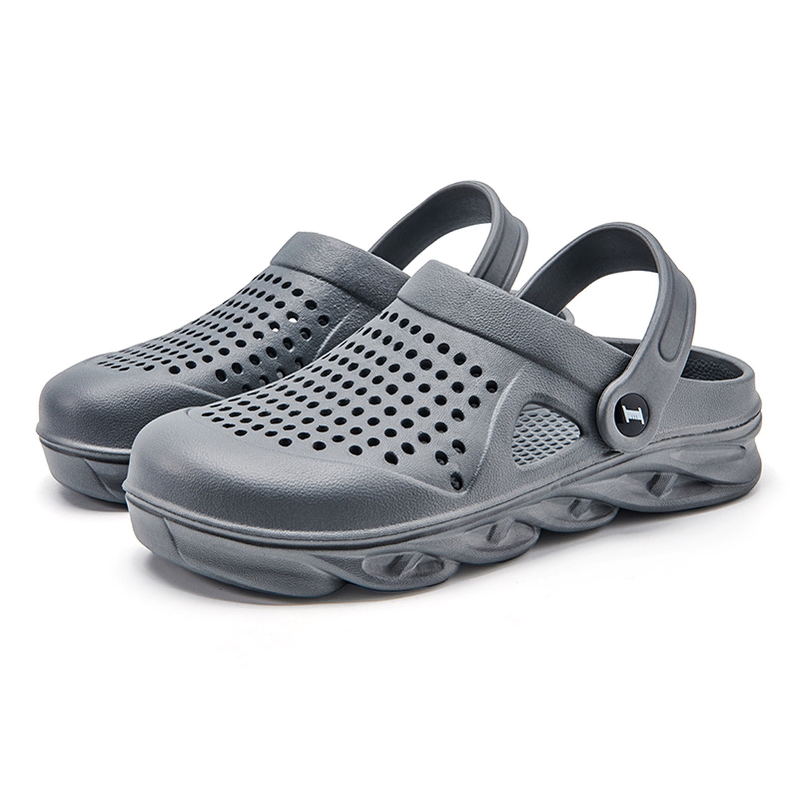 Garden Clogs Mens Water Clogs Summer Breathable Sports Sandals Slip On ...