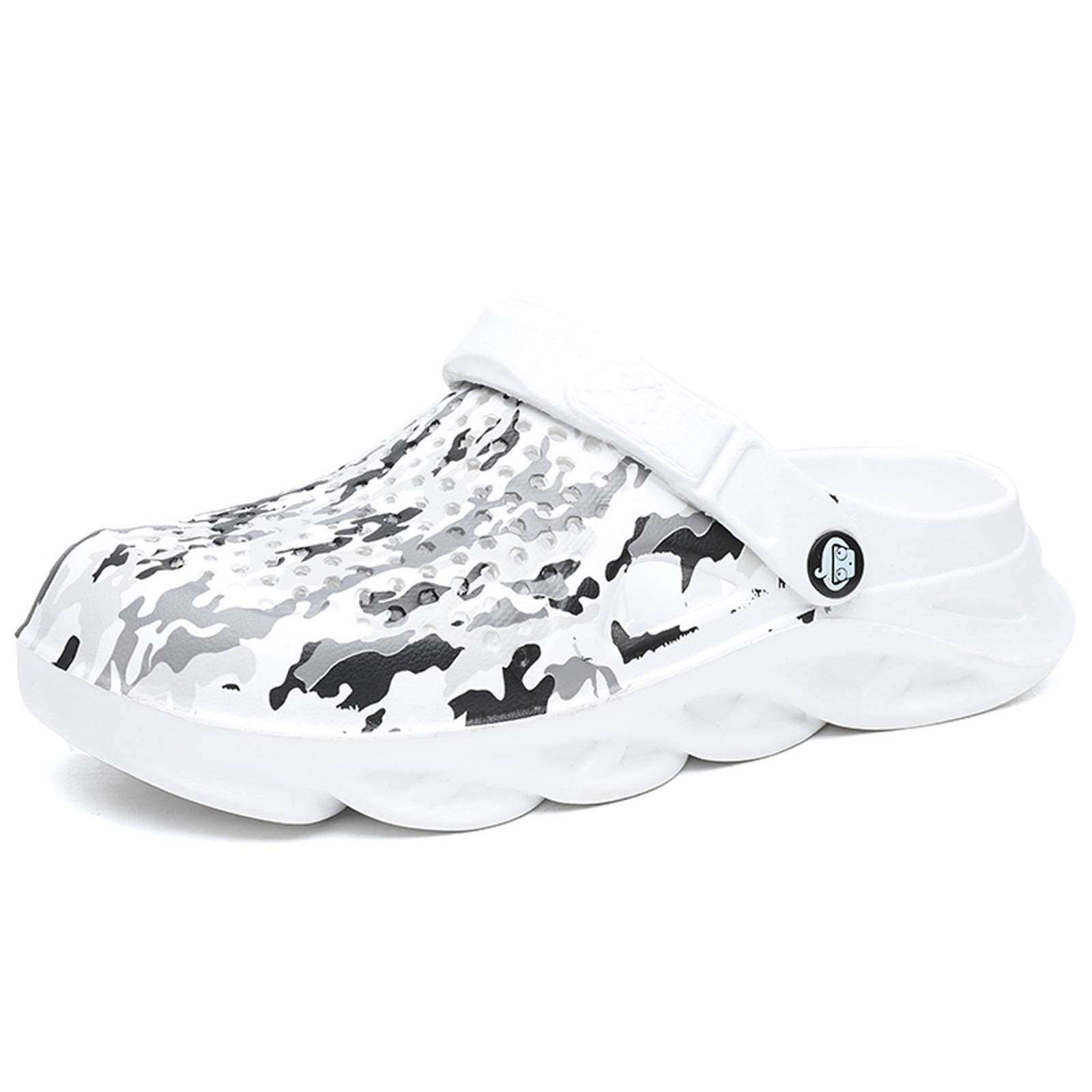 Garden Clogs Mens Water Clogs Summer Breathable Sports Sandals Slip On ...