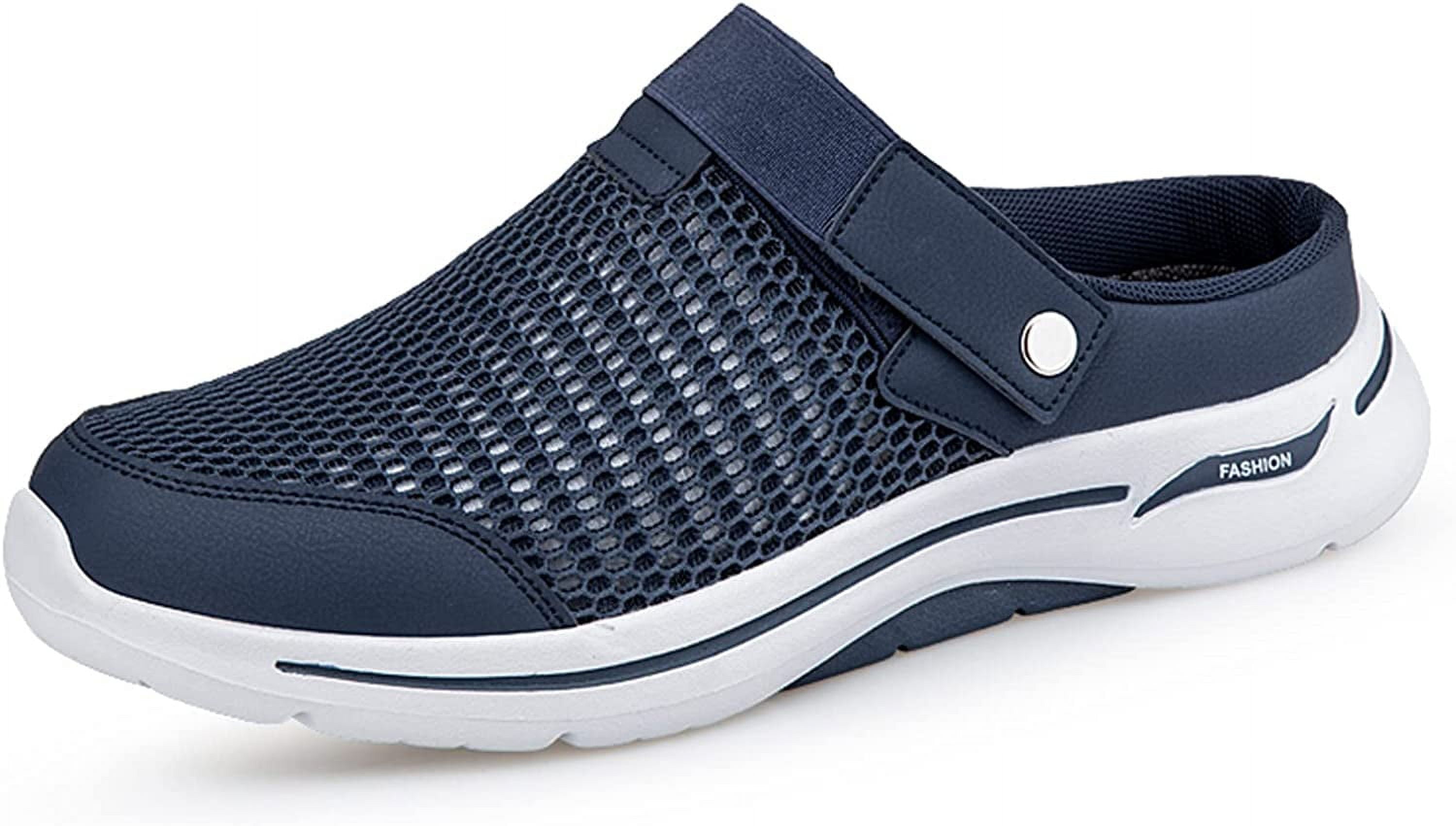 Garden Clogs Mens Womens Mesh Slipper Sandals Slip on Home Shoes ...