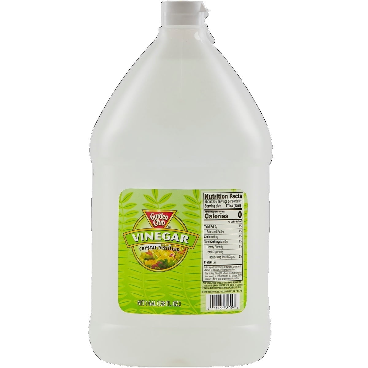 Garden Club Crystal Distilled Vinegar, 1 Gallon (128 Fluid Ounce ...