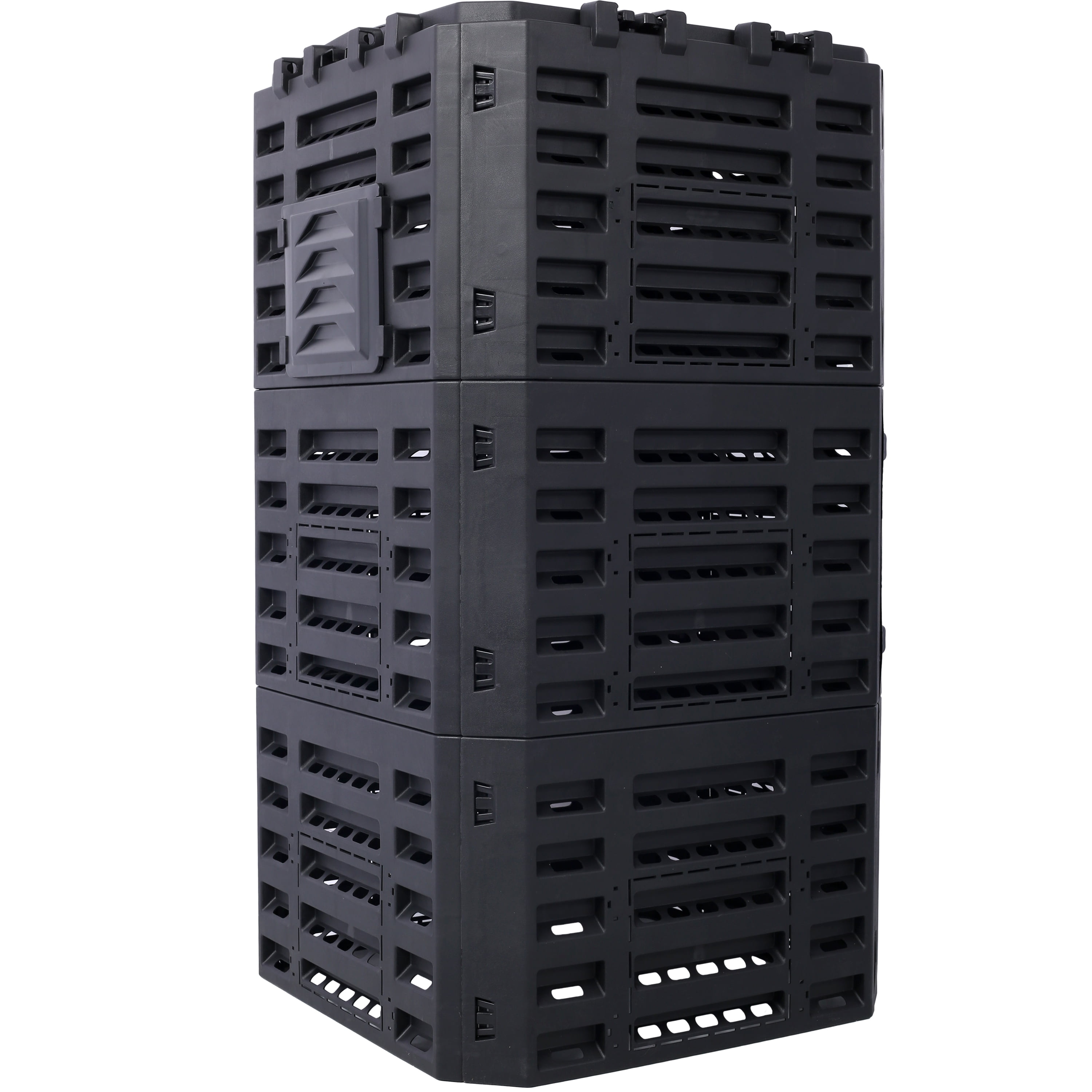 Garden Composter Bin Made from Recycled Plastic – 132 Gallons (500Liter ...