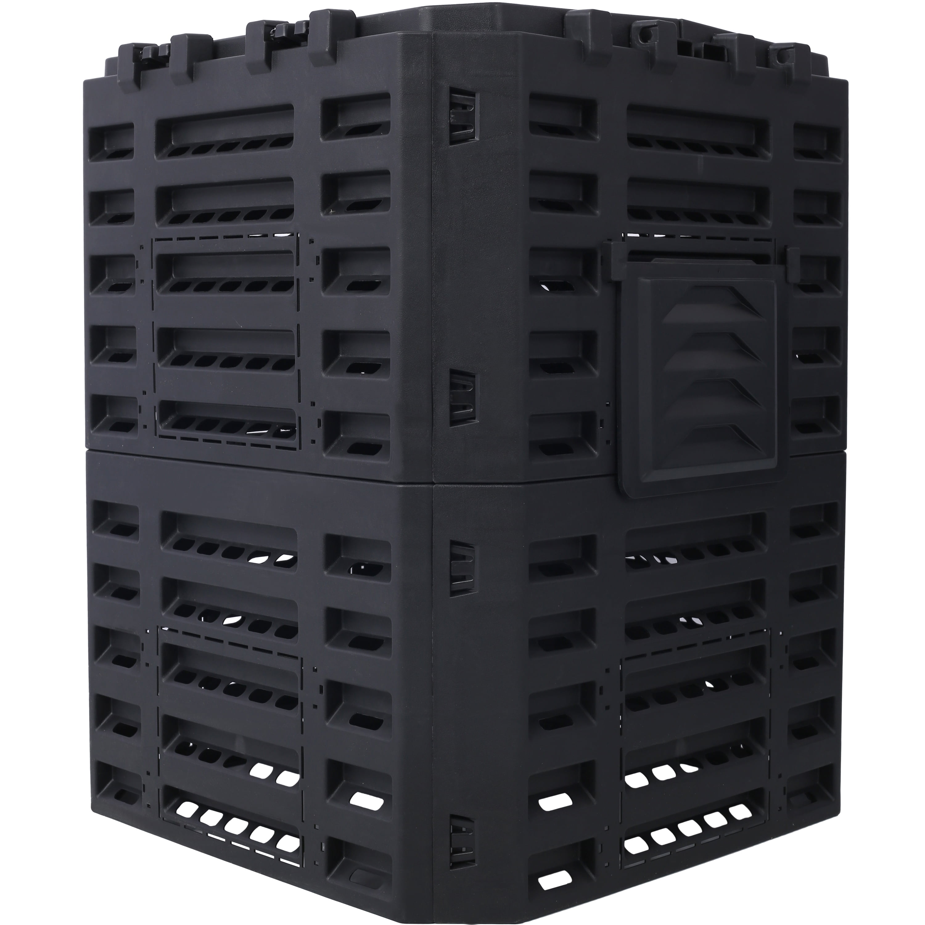 Garden Composter Bin Made from Recycled Plastic – 90 Gallons (340Liter ...