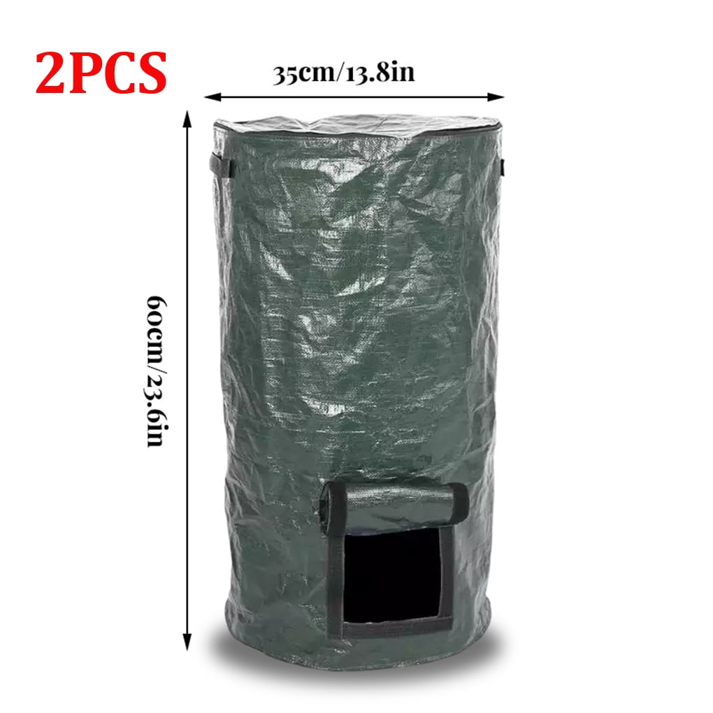 Garden Composter Eco-Friendly Bio Fermentation Bag with Zipper and ...