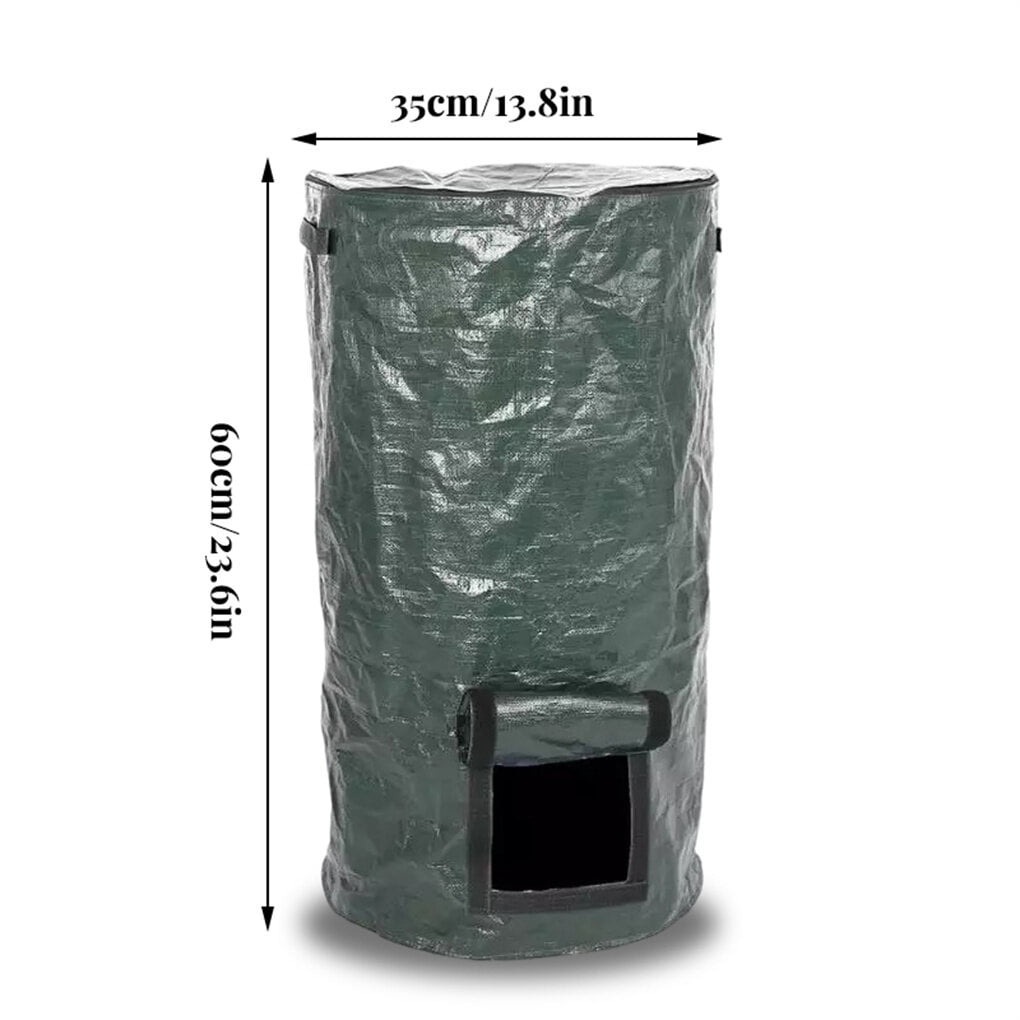 Garden Composter Eco-Friendly Bio Fermentation Bag with Zipper and ...