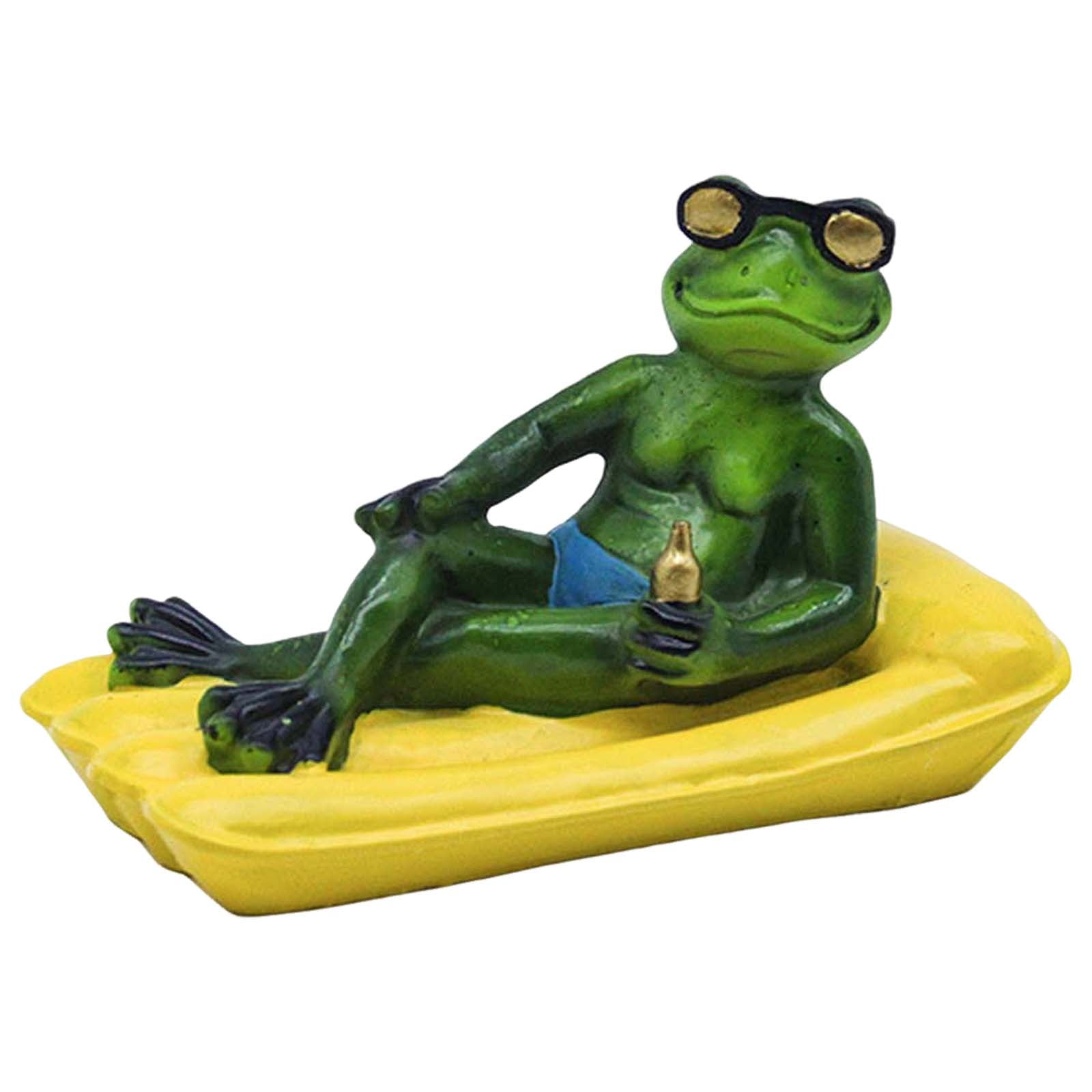 Garden Courtyard Water Fun Floating Figurines Pool Decorations Pond ...