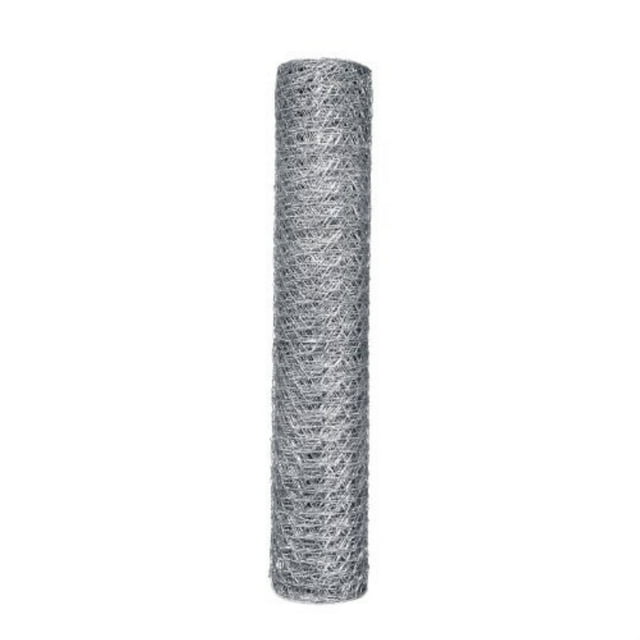 Garden Craft Galvanized Steel Poultry Netting, 24in H x 50ft L, 1in ...