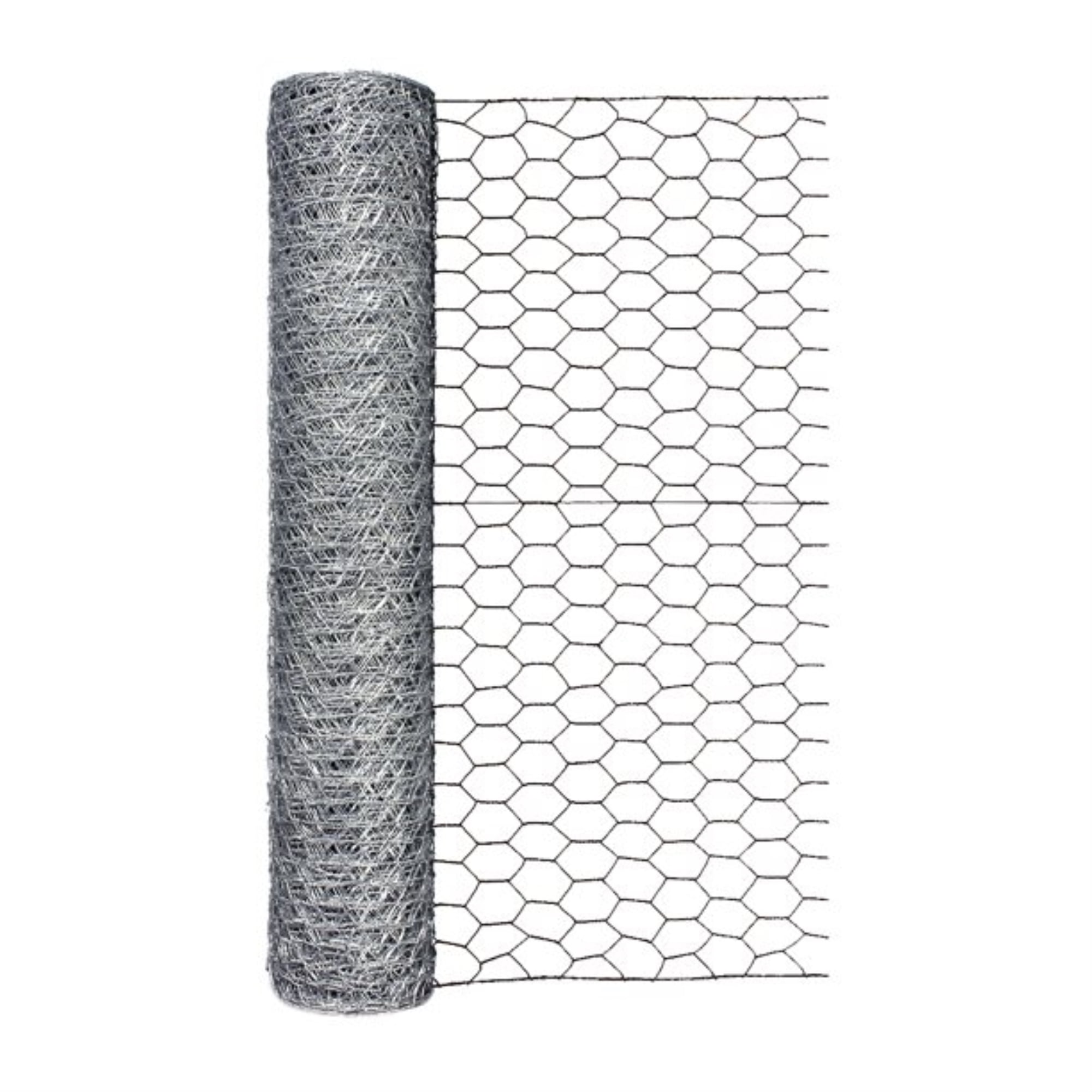 Garden Craft Galvanized Steel Poultry Netting, 24in H x 50ft L, 1in ...