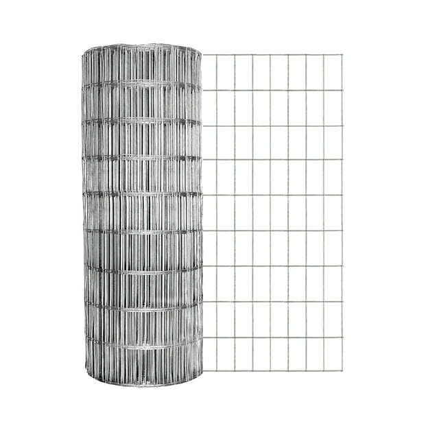 Garden Craft 36in H x 50ft L Galvanized Steel Gray Welded Wire Fence ...