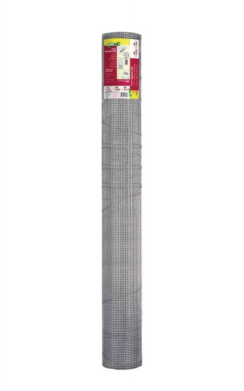 48in H x 50ft L Galvanized Hardware Cloth with 1/4in Openings - Walmart.com