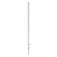 Garden Craft 48in H Molded White Plastic Step-in Post, Fence Post ...