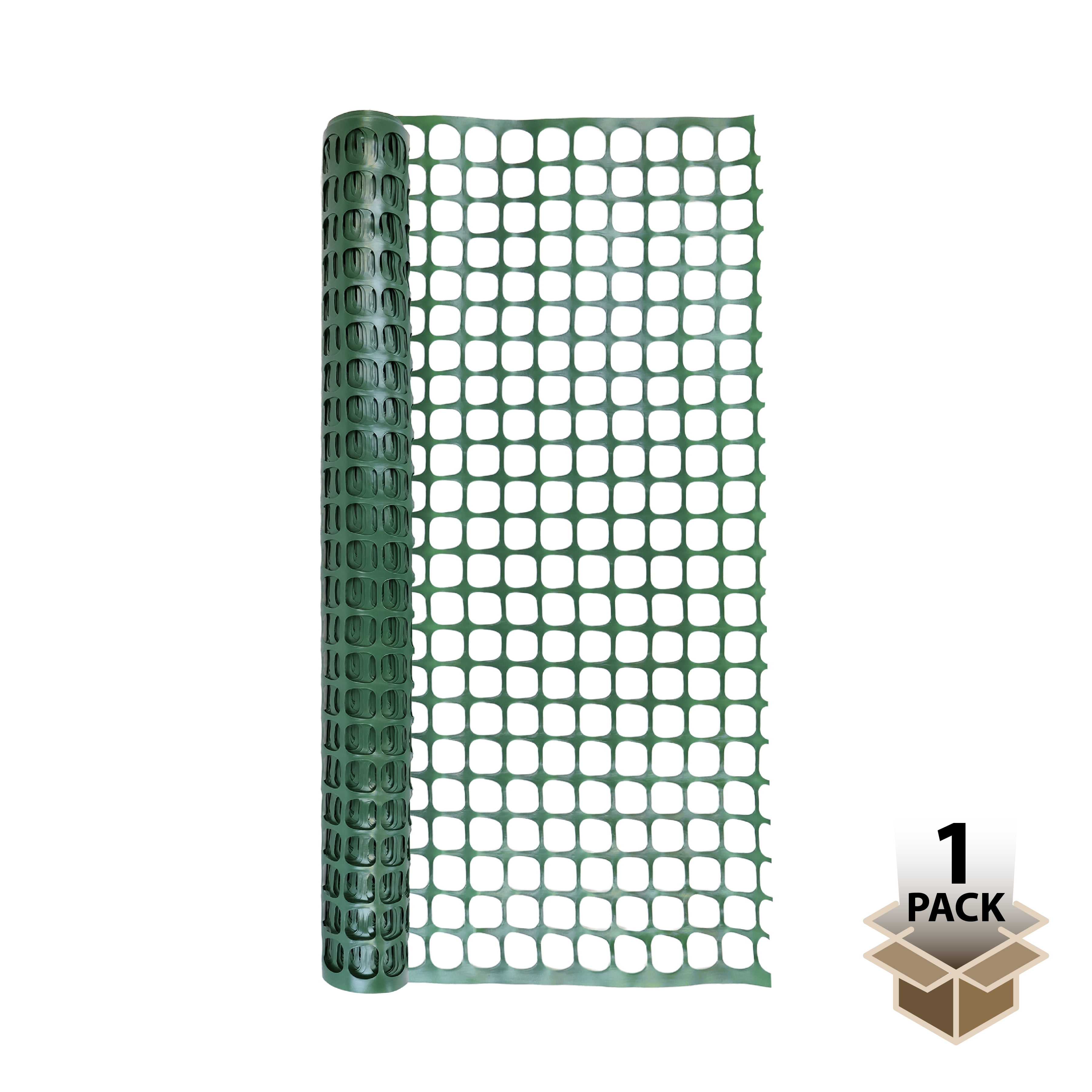 Garden Craft 4ft H x 50ft W Green Plastic Barrier Fence - Walmart.com