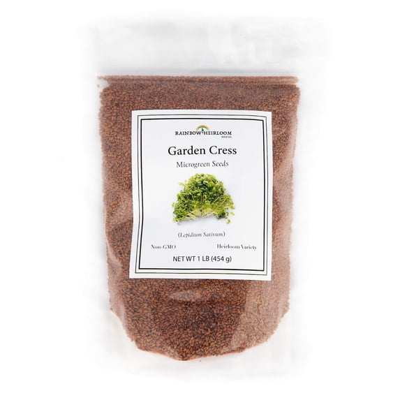 Garden Cress Seeds PresNok for Microgreens & Planting Outdoors | 1 LB ...