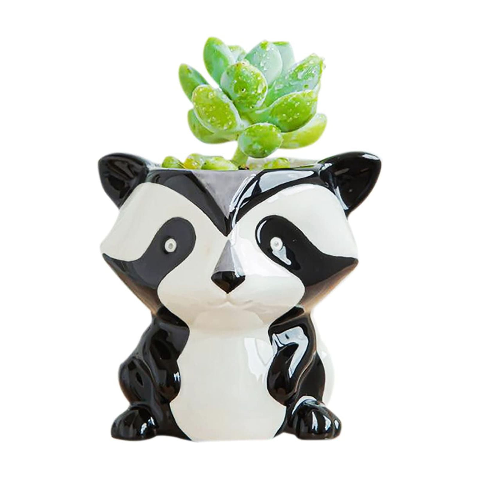 Garden Decor Planters for Outdoor Plants, Cute Animal Ceramics Flower ...