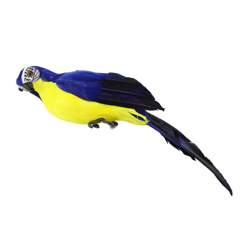 Garden Decor Statues Sculptures Artificial Fake Parrot Lifelike ...