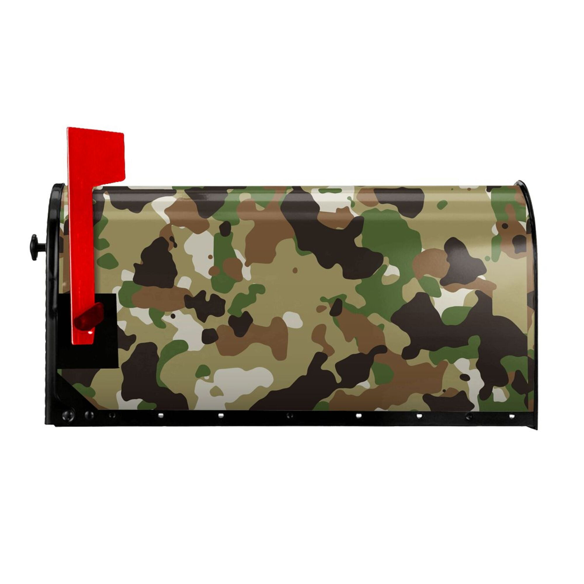 Garden Decoration Camouflage Background Mailbox Covers Magnetic Retro ...