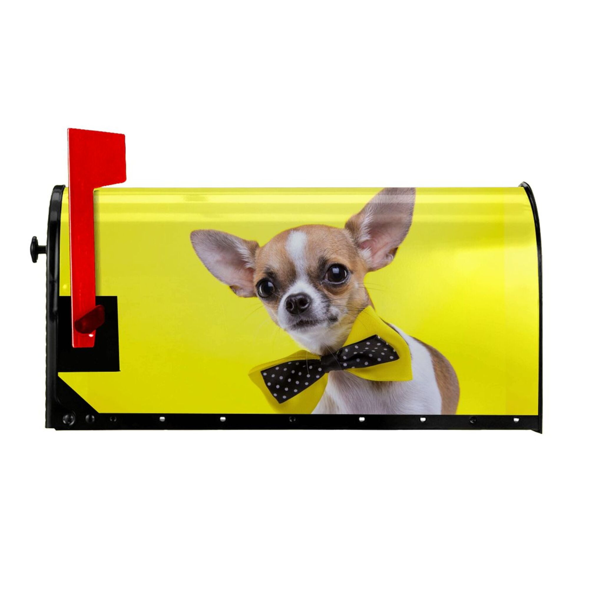 Garden Decoration Chihuahua Dog Mailbox Covers Magnetic Retro Mailbox ...