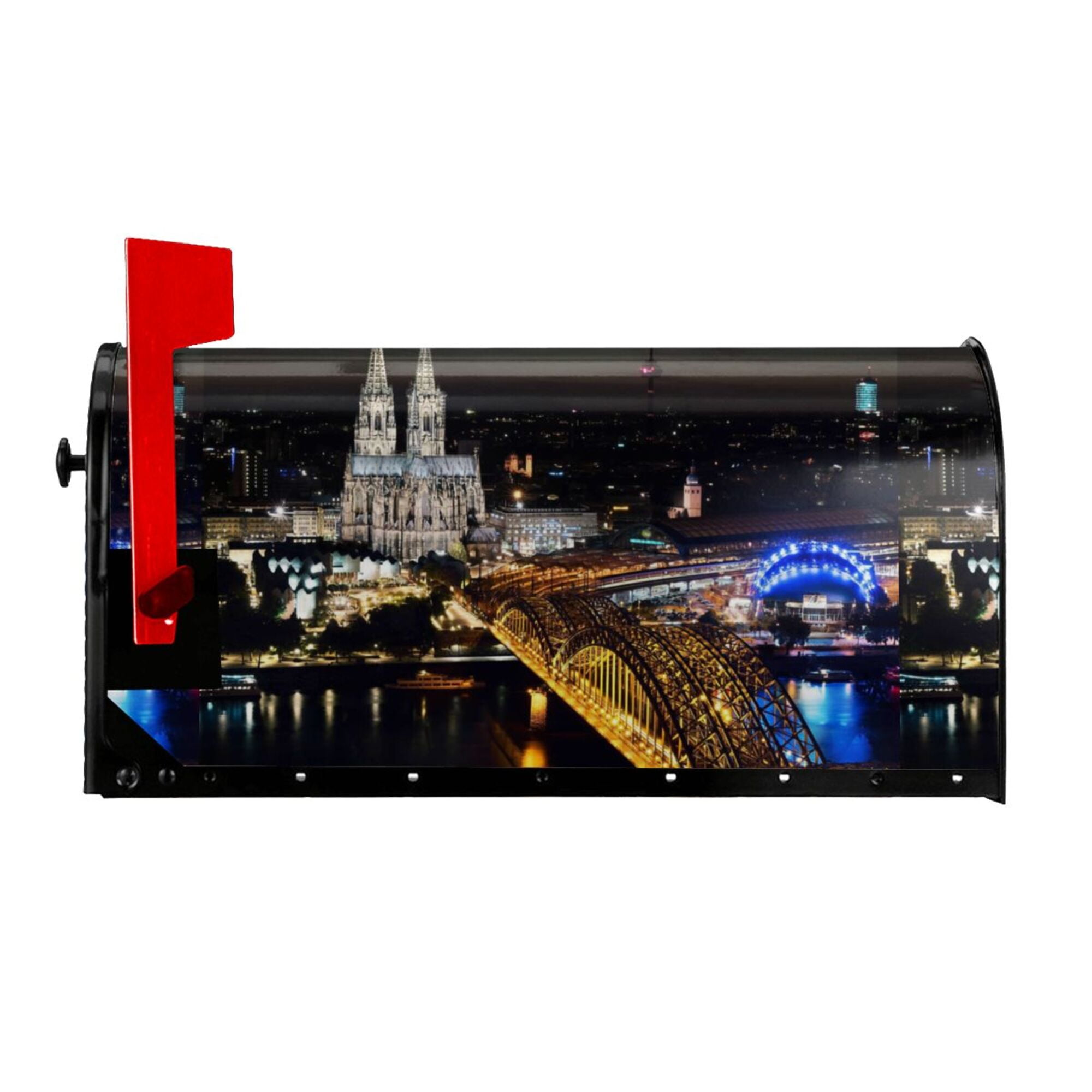 Garden Decoration Cologne Germanyurban Night Scene Mailbox Covers ...