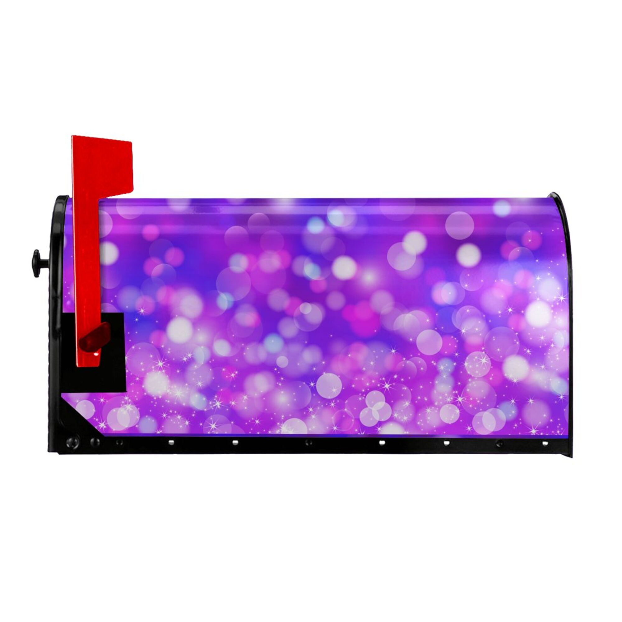 Garden Decoration Cool Light Effect Background Mailbox Covers Magnetic ...