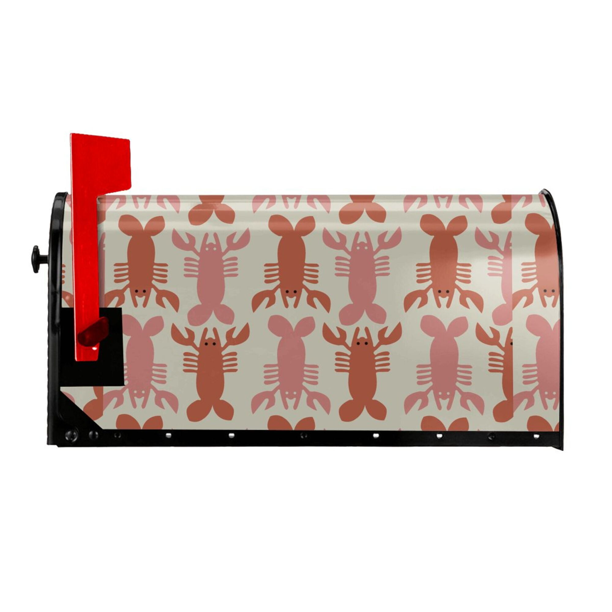 Garden Decoration Crab Mailbox Covers Magnetic Retro Mailbox Wraps Post ...