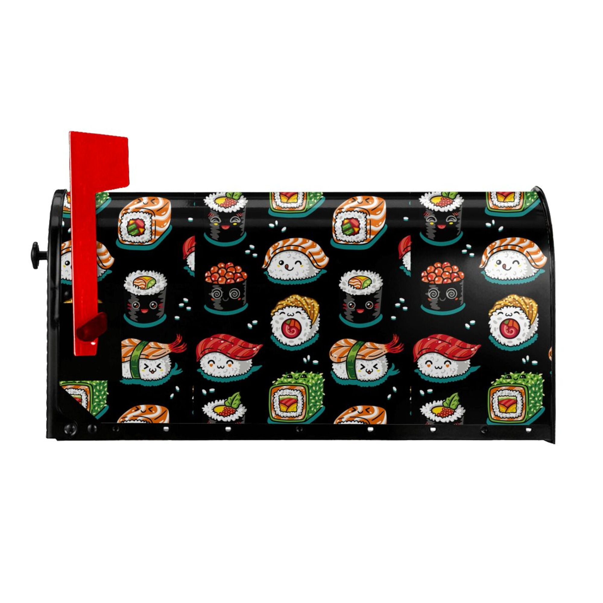 Garden Decoration Cute Sushi Kawaii Mailbox Covers Magnetic Retro ...