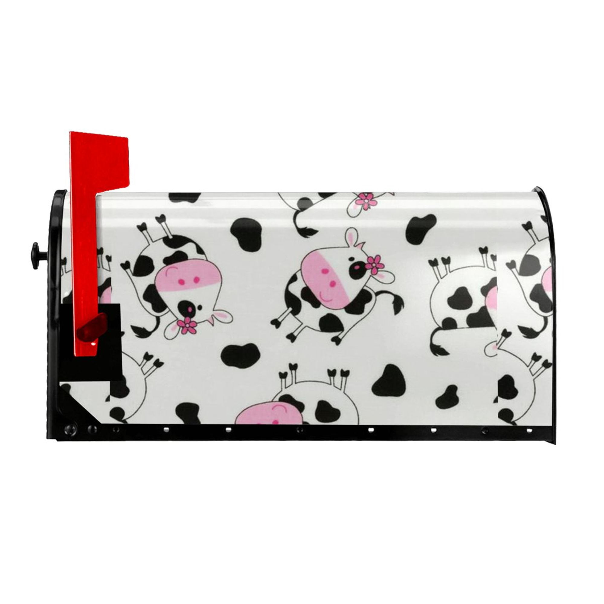 Garden Decoration Cute Tossed Cows Mailbox Covers Magnetic Retro ...