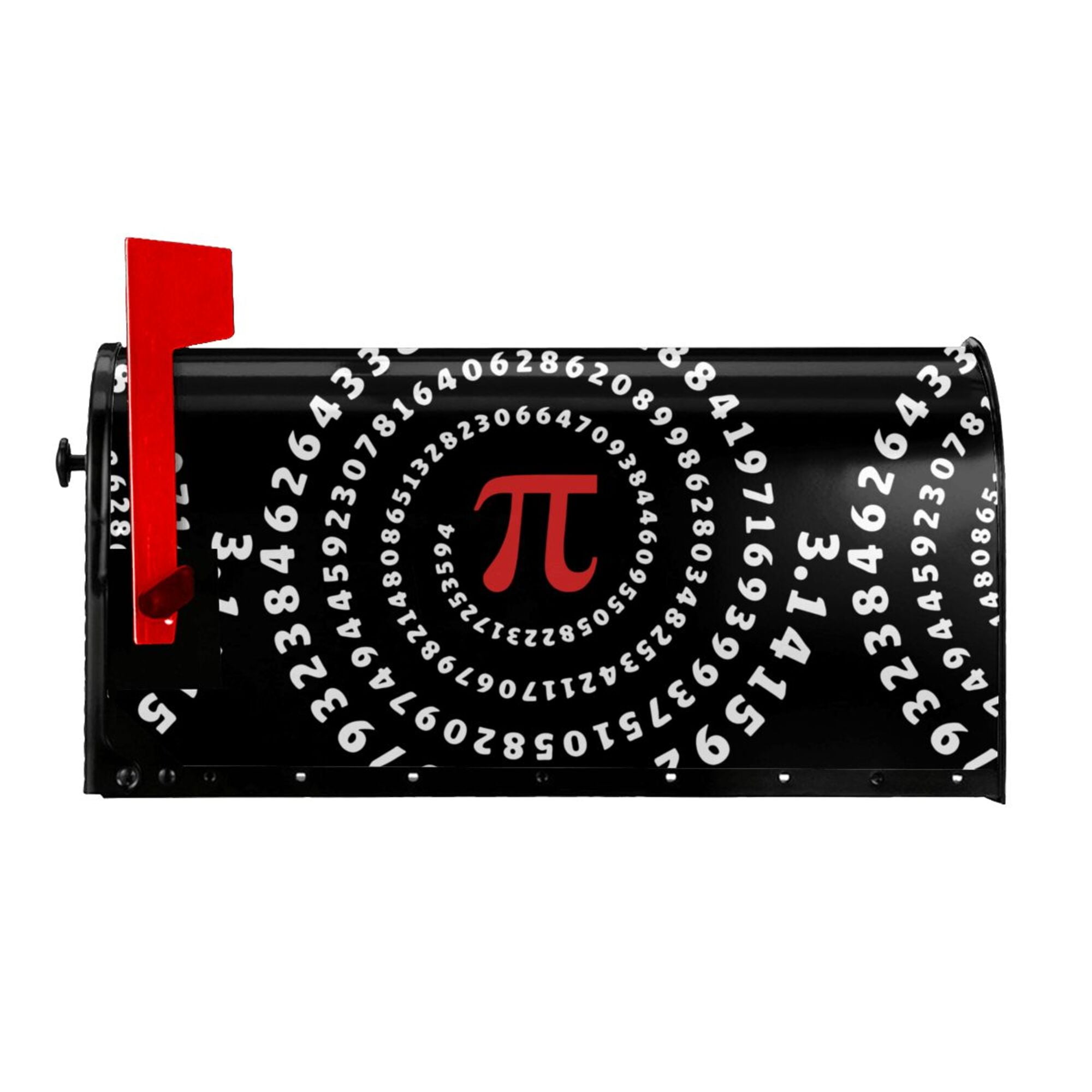 Garden Decoration Funny Pi Spiral Circumference Mathematics Mailbox ...