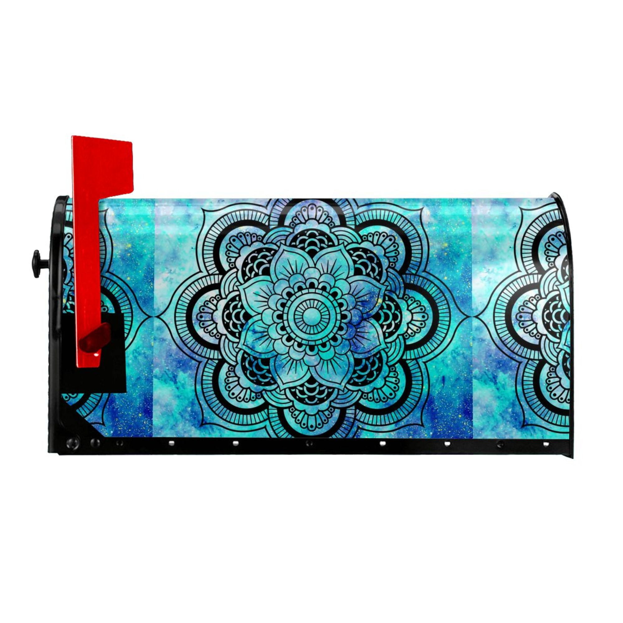Garden Decoration Galaxy, Indian Mandala, Peacock Mailbox Covers ...