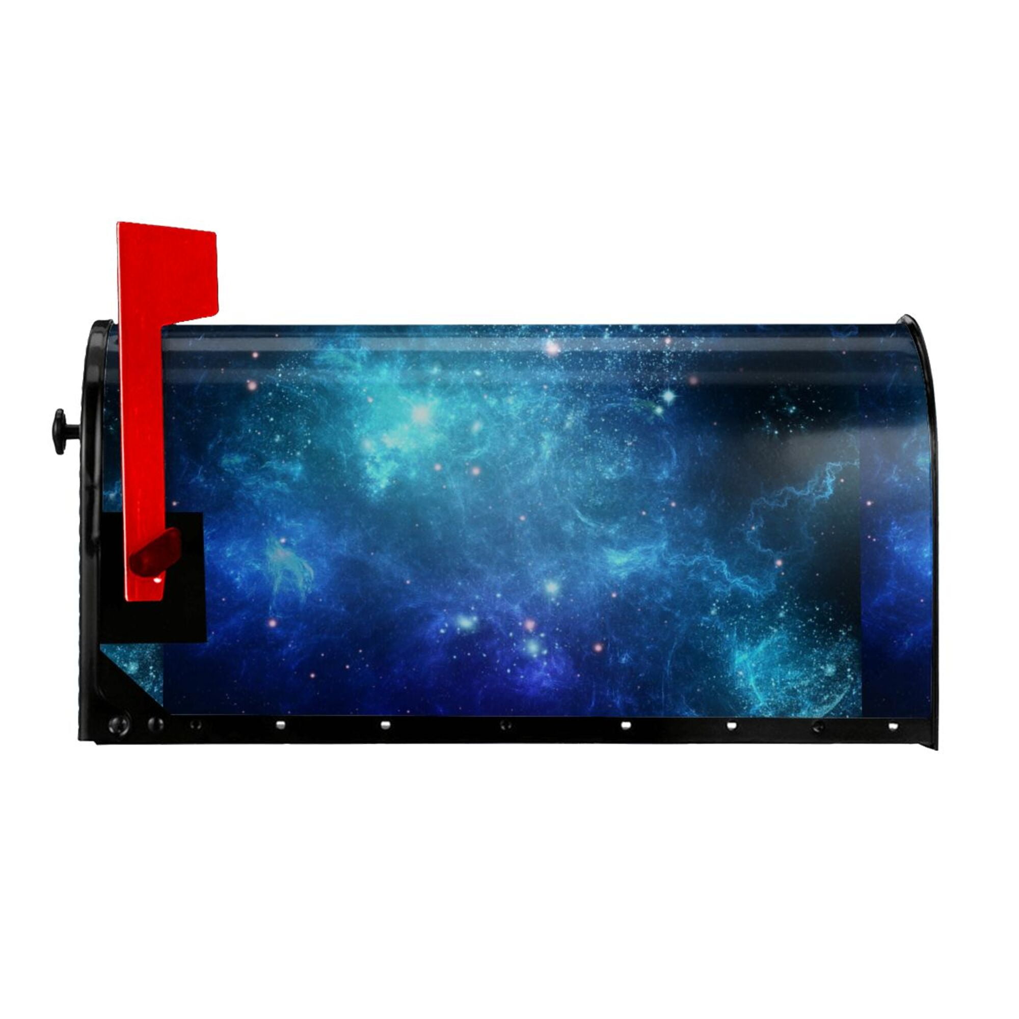 Garden Decoration Galaxy Nebula Space Mailbox Covers Magnetic Retro ...