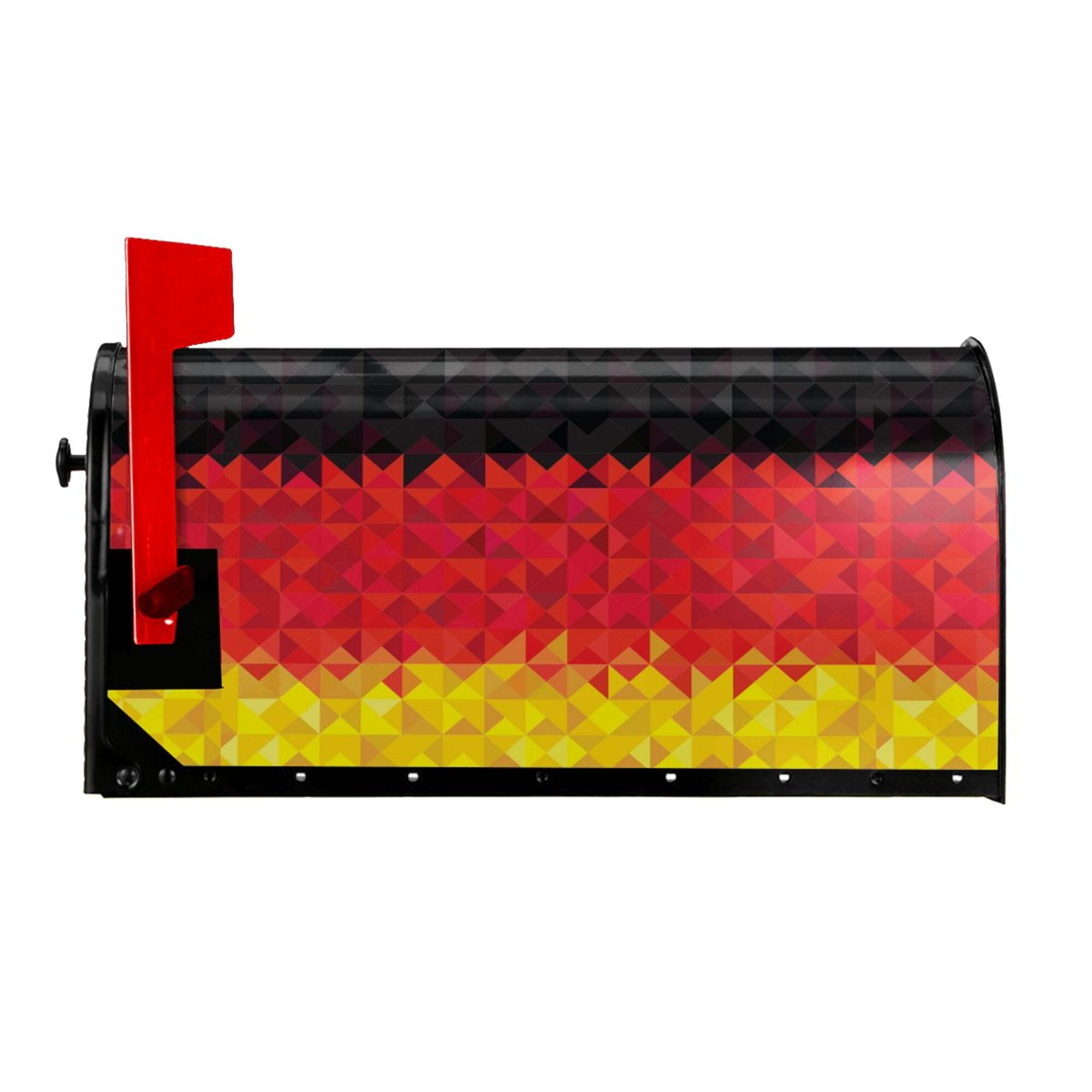 Garden Decoration Germany Flag Mailbox Covers Magnetic Retro Mailbox ...