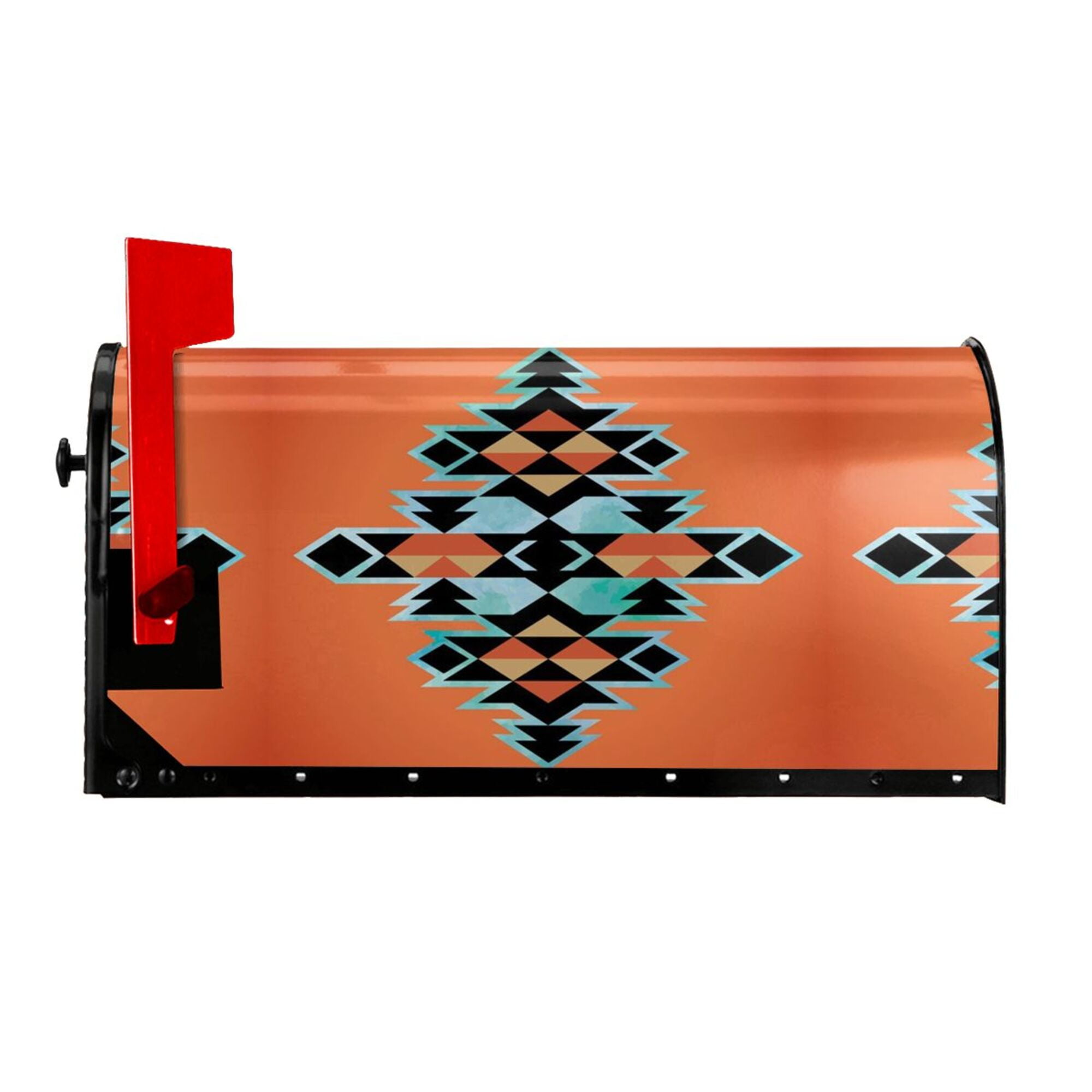 Garden Decoration Native Indian Aztec Pattern Mailbox Covers Magnetic ...
