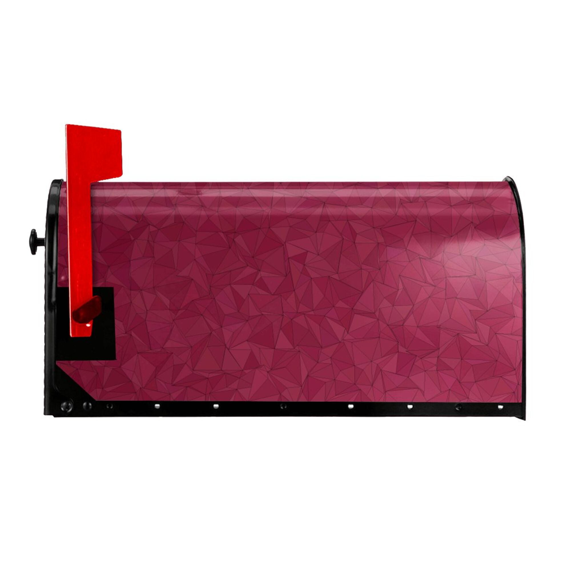 Garden Decoration Polygon Background Mailbox Covers Magnetic Retro ...