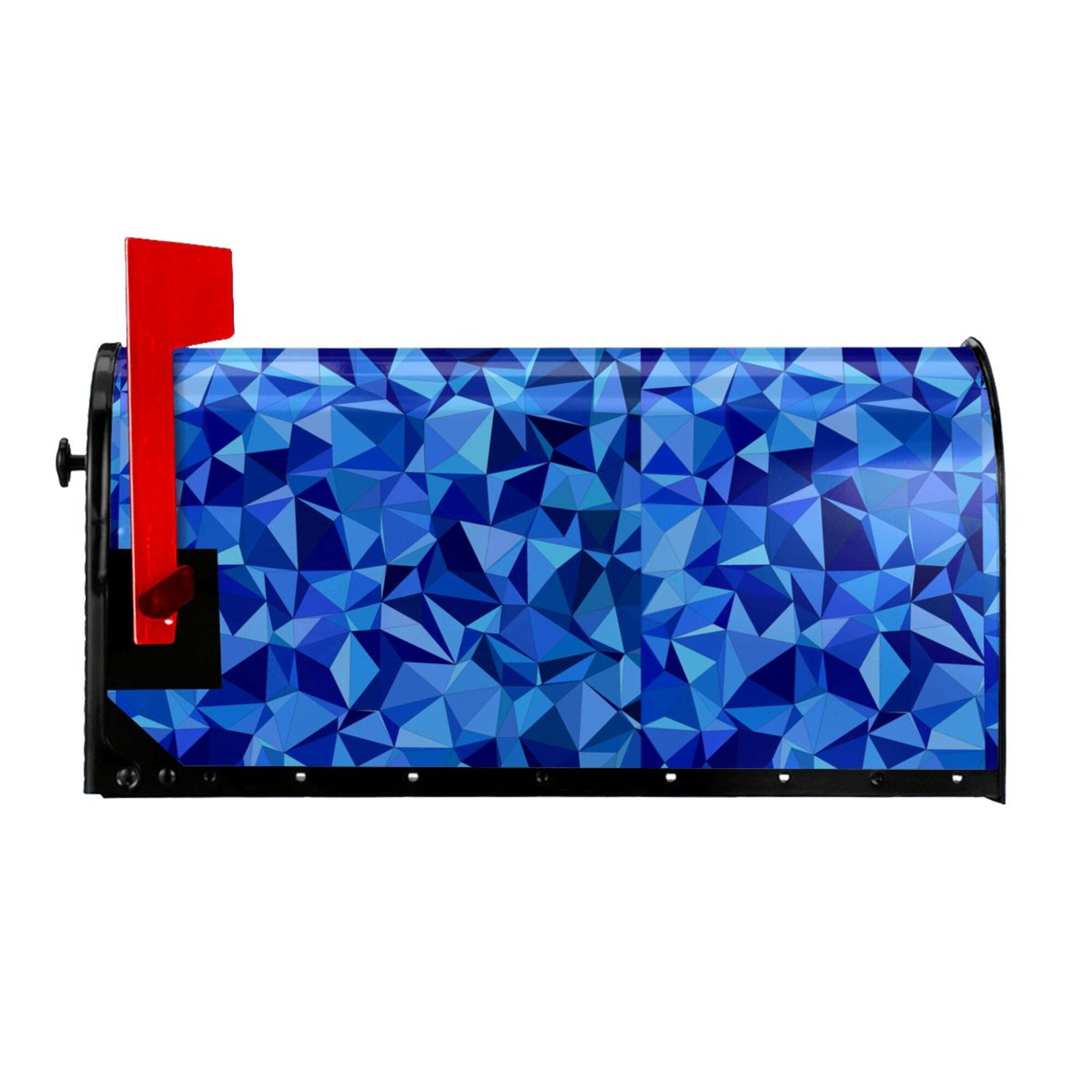 Garden Decoration Polygon Background Mailbox Covers Magnetic Retro ...