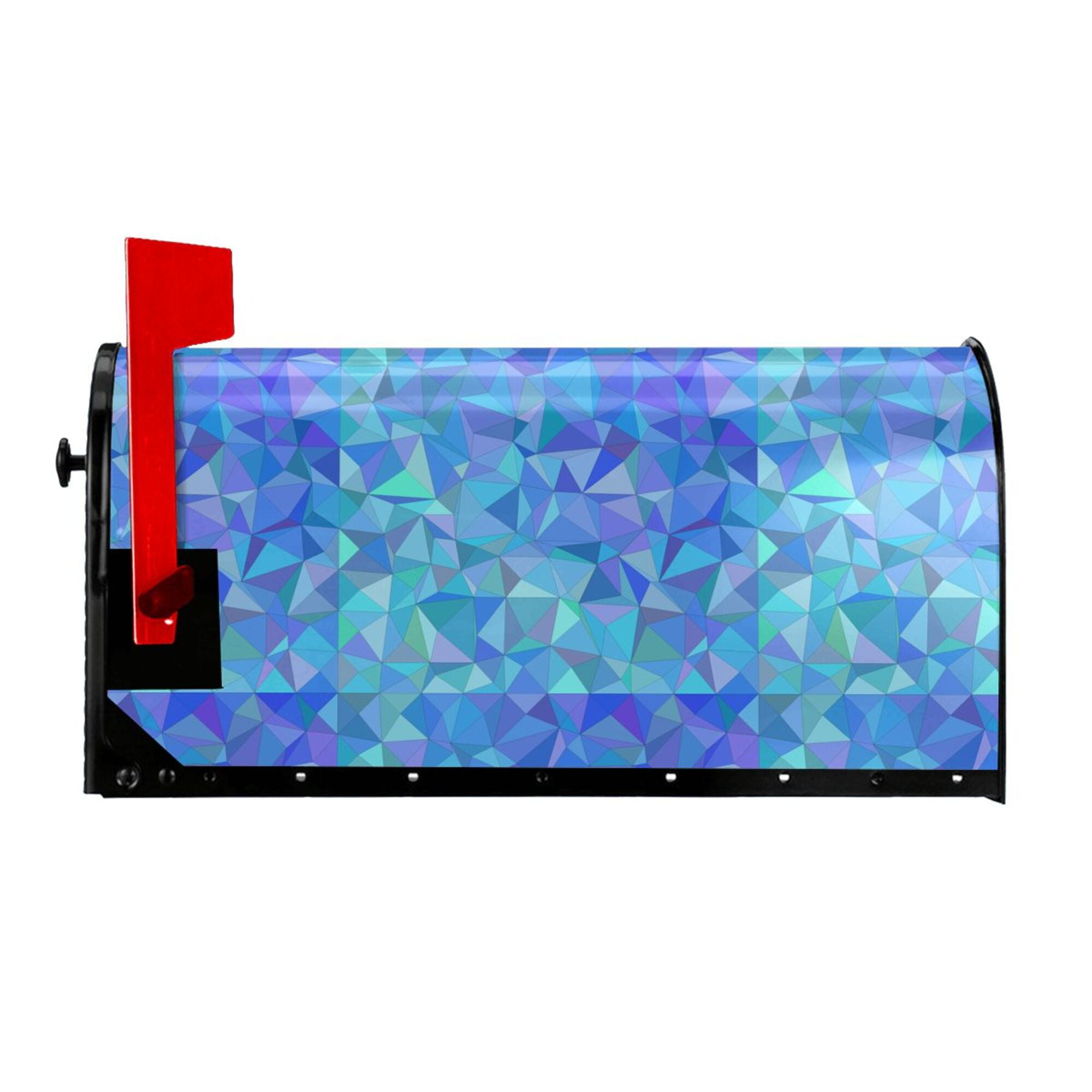 Garden Decoration Polygon Background Mailbox Covers Magnetic Retro ...