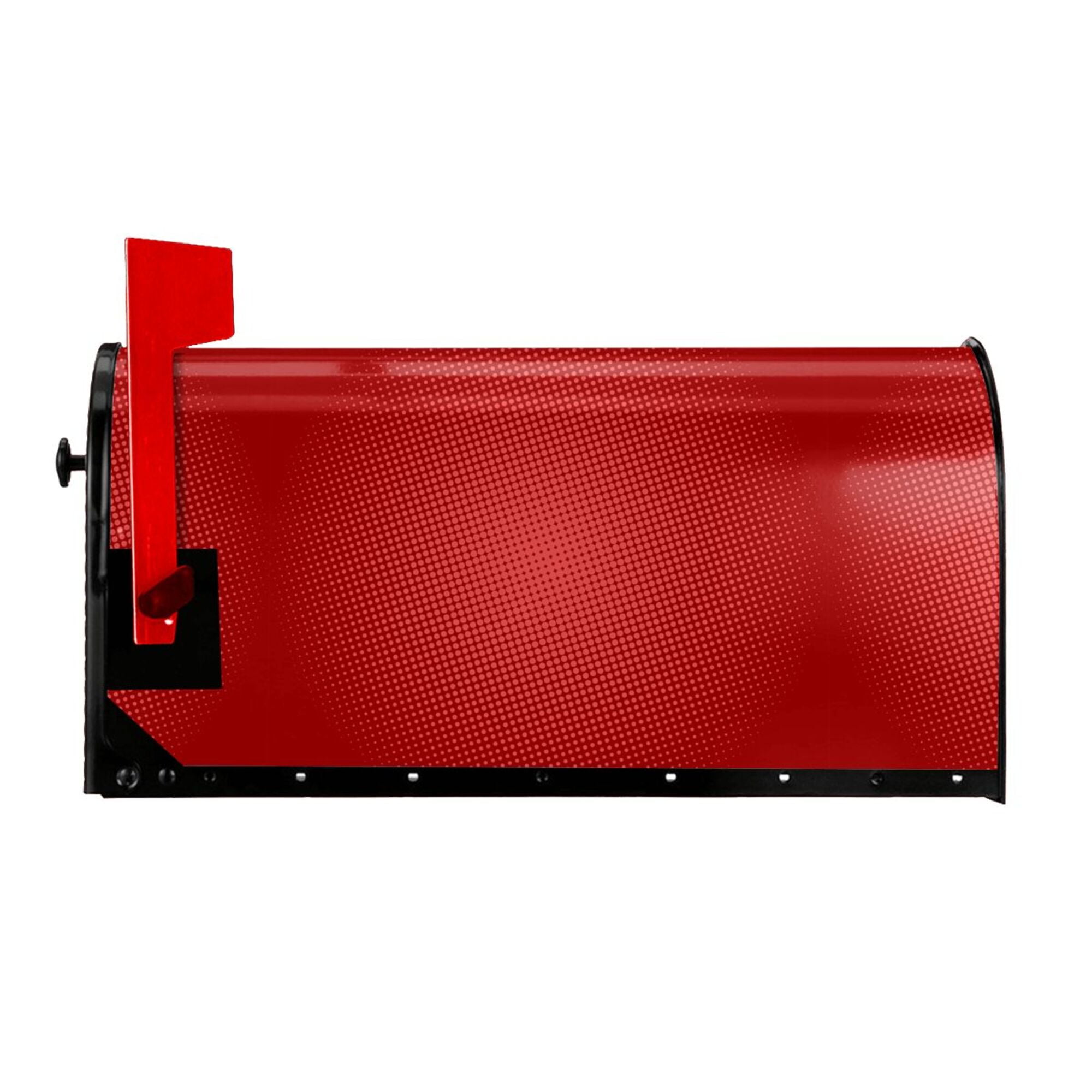 Garden Decoration Rose Red Dense Dot Background Mailbox Covers Magnetic ...