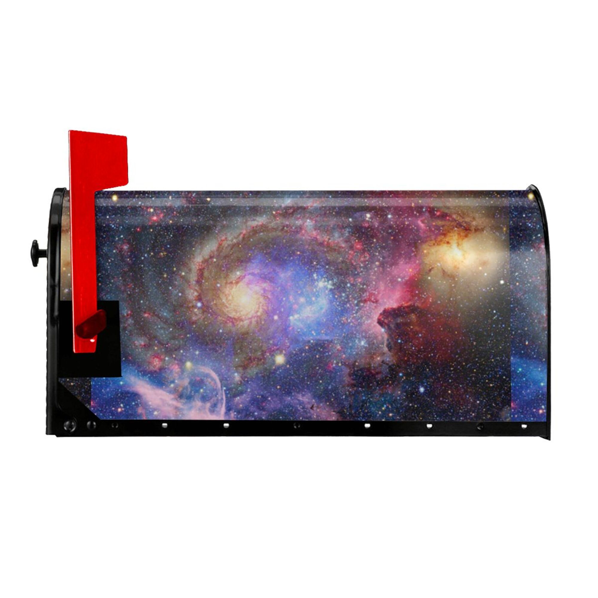 Garden Decoration Universe Galaxy Nebula Space Mailbox Covers Magnetic ...
