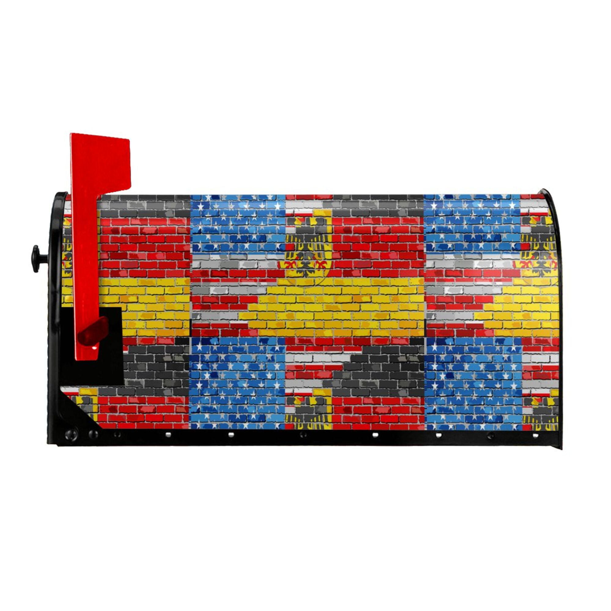 Garden Decoration Usa Germany Flags Mailbox Covers Magnetic Retro ...