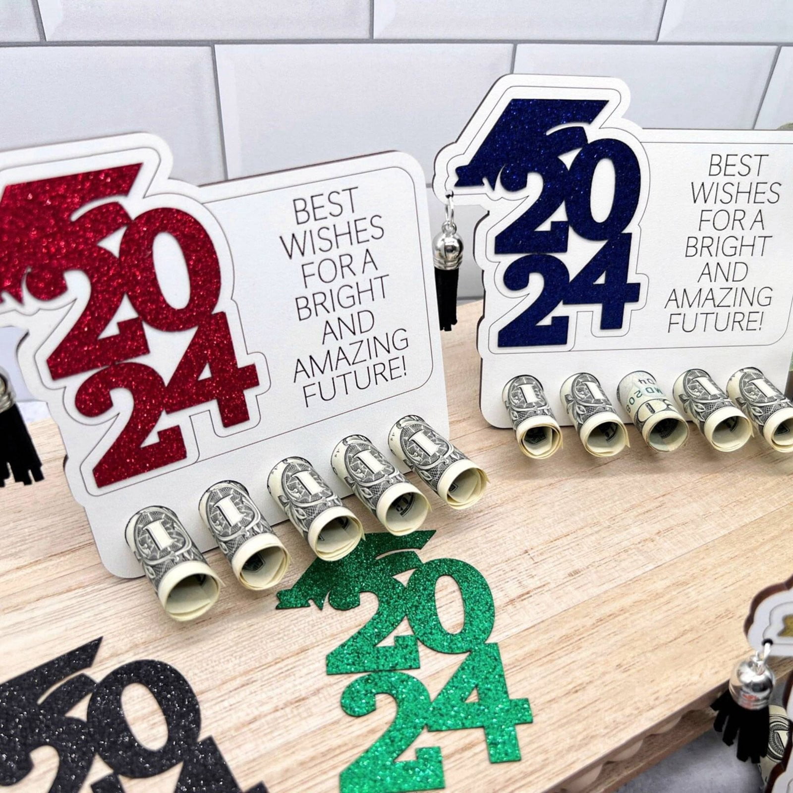 Garden Decorations 2024 Graduation Wallet Congratulations Graduation ...